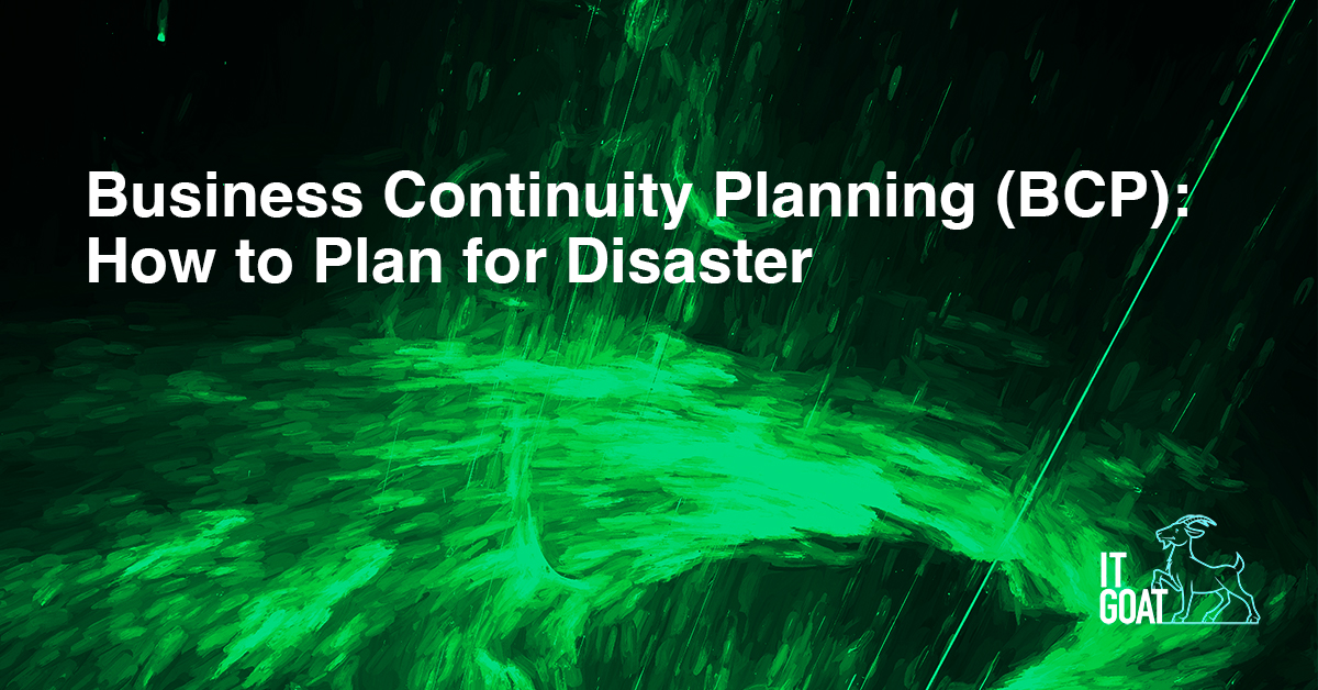 Business Continuity Planning (BCP): How to Plan for Disaster - IT GOAT
