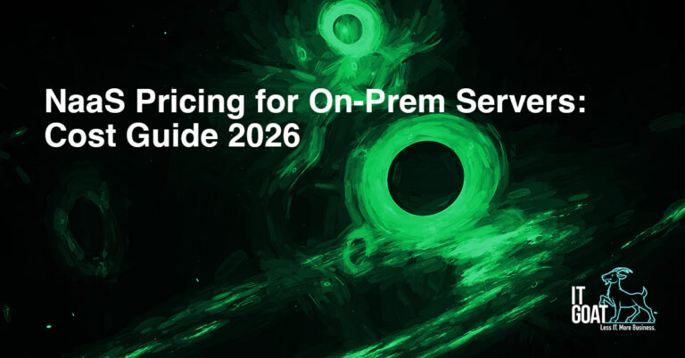 NaaS Pricing for On-Prem Servers: Cost Guide 2026 - IT GOAT